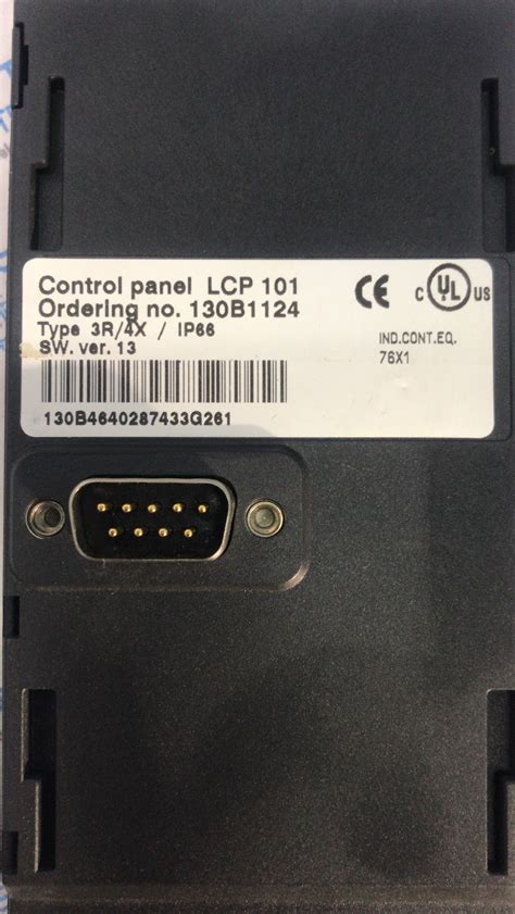 Danfoss Lcp 101 3r 4x Ip66 Sinta Elektronik