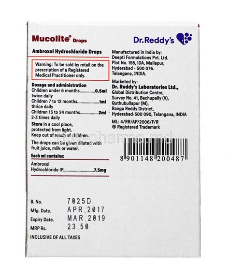 Buy Ambroxol Syrup Online