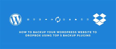 How To Backup Your WordPress Website To Dropbox Using Backup Plugins ThemeXpert