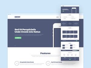 Admin Panel Wireframe Free PSD Templates