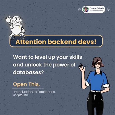 Want To Level Up Your Skills And Unlock The Power Of Databases Dev