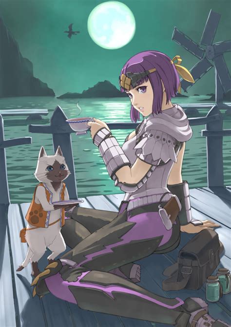 Monster Hunter Felyne And Rathalos Monster Hunter And More Drawn By Tantaka Danbooru