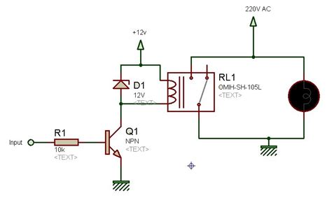 Relay Driver Circuit Using Uln2003 And Its Applications