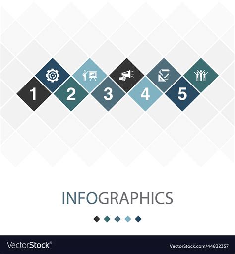 Process Optimization Presentation Promotion Vector Image