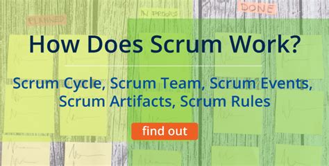How Does Scrum Work Understand The Scrum Cycle Values Of Scrum