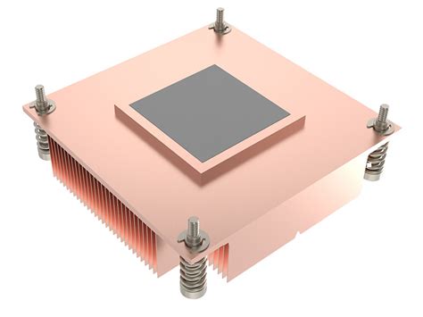 Intel Xeon Processor E Family Fclga Copper Cpu Cooler For U Server Lori