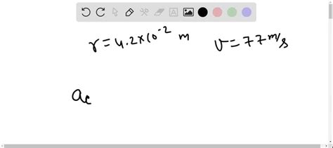 Solved Calculate The Centrifugal Acceleration At A Distance Of 7 Cm