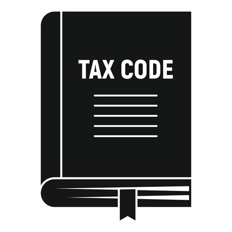 Tax Code Book Icon Simple Style 14541174 Vector Art At Vecteezy
