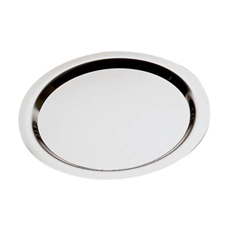 Noleggio Vassoio Tondo Inox Cm 38 Con Bordo Per Eventi E Matrimoni