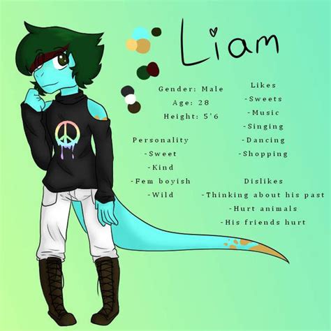 Liam Drawing Ref By Drawndundugeon On Deviantart