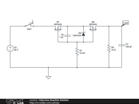 Interview Question Solution Circuitlab