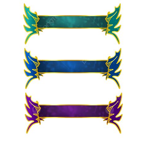 Islamic Text Box White Transparent Banner Text Box Gold Wings Islamic