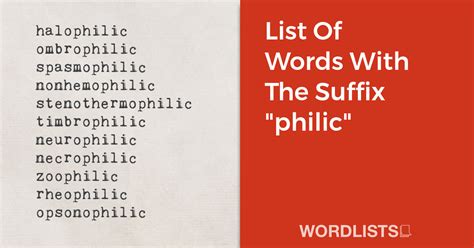 List Of Words With The Suffix Wise