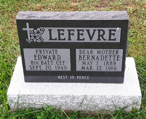 Pvt Edward Lefevre 1885 1949 Find A Grave Memorial