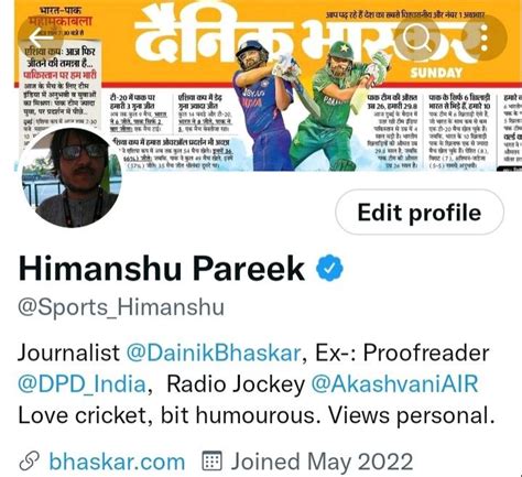 Himanshu Pareek On Linkedin Twitter Verified It