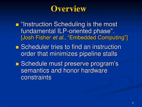 ppt optimal superblock scheduling using enumeration powerpoint