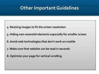 Responsive Web Designing Ppt PPTX Web Development Internet