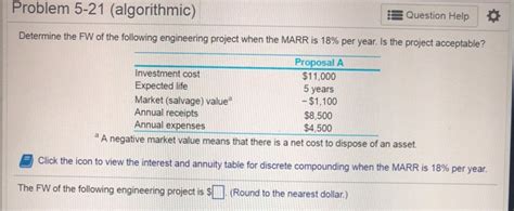 Solved Problem 5 21 Algorithmic E Question Help Determine