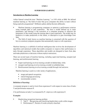 CS AIML QB Question Bank CS ARTIFICIAL INTELLIGENCE AND MACHINE LEARNING COURSE