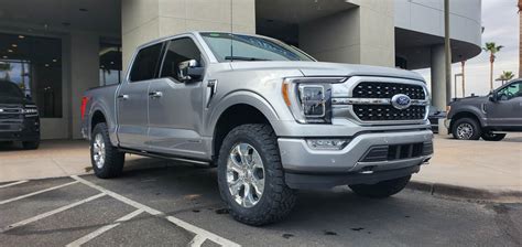 2023 Ford F 150 Iconic Silver Platinum Jim Click Customs