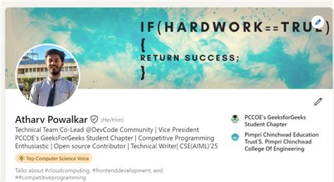 Atharv Powalkar On Linkedin Topvoice Computerscience 12 Comments