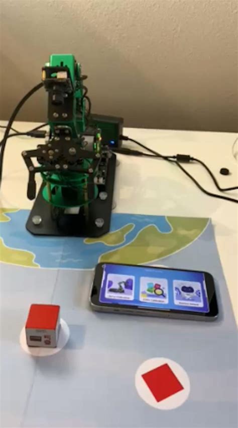 6dof Raspebrrypi Robotic Arm With Hd Camera Use Ros Python Programming