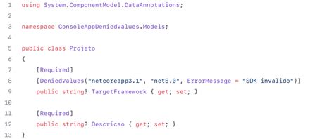 Whats New In Net 8 Setting Disallowed Values With Deniedvaluesattribute