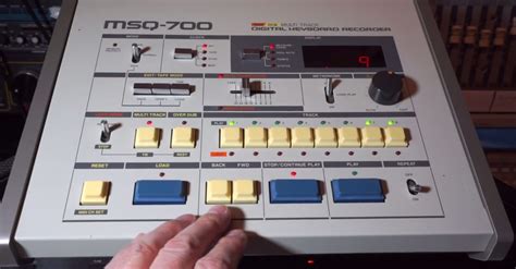 vintage sequencing with a roland msq 700 sequencer synthtopia