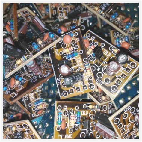 Jual Kit Pre Amp Mic 1 Transistor Modul Penguat Microphone Shopee
