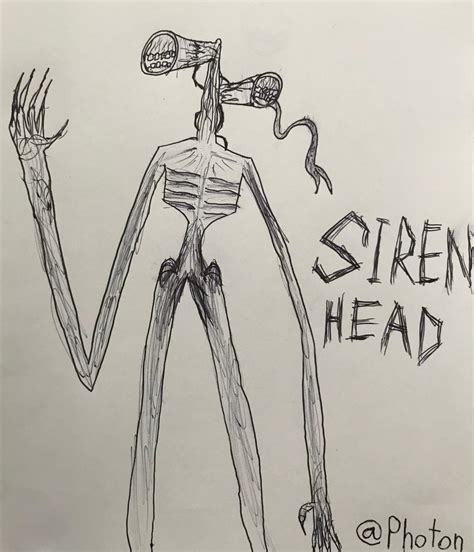 Siren Head By Metaphoton On Deviantart