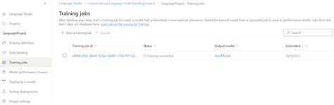 Conversational Understanding Model With Ms Azure