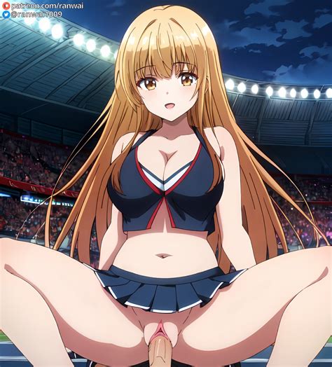Rule 34 Ai Generated Anime Blonde Hair Bondage Cheerleader