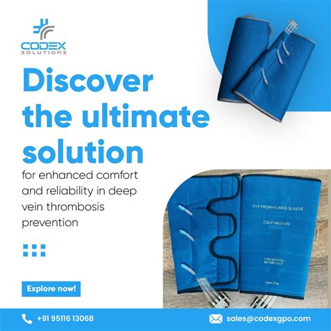 Codex Solutions Pvt Ltd On Linkedin Codexsolutions Dvtpumps Dvtsleeves Medicalequipment