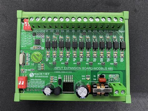 modul mở rộng tín hiệu io cho plc bộ điều khiển cnc sử dụng modbus rtu
