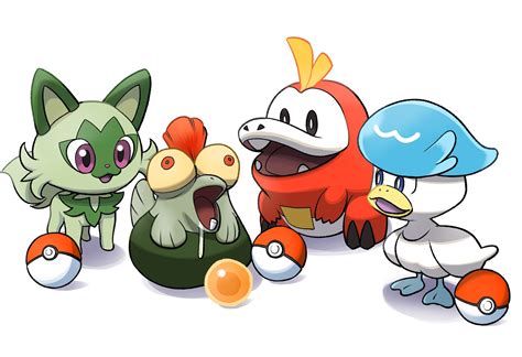 Xdies Ds Fuecoco Quaxly Smallfry Splatoon Sprigatito Nintendo Pokemon Splatoon Series