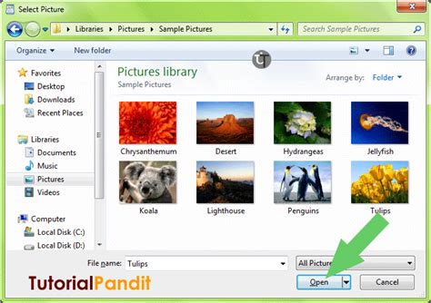 WordPad Document म Picture कस Insert कर TutorialPandit