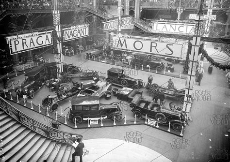 Salon De Lautomobile Stand Mors Paris 1921