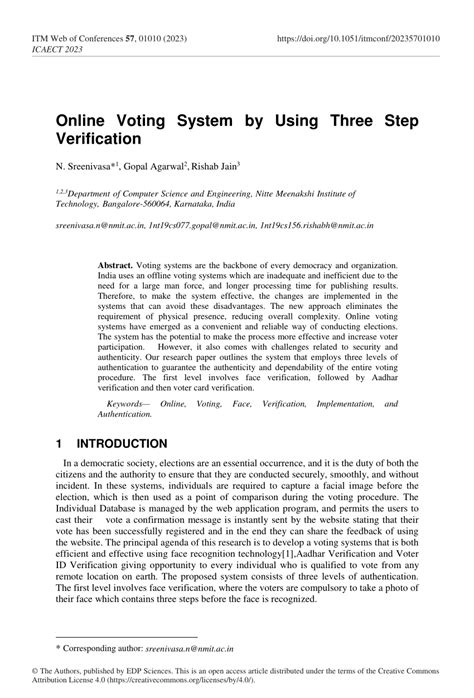 PDF Online Voting System By Using Three Step Verification