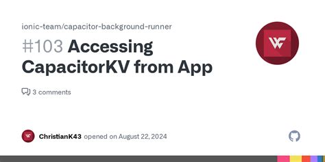 Accessing Capacitorkv From App · Issue 103 · Ionic Teamcapacitor