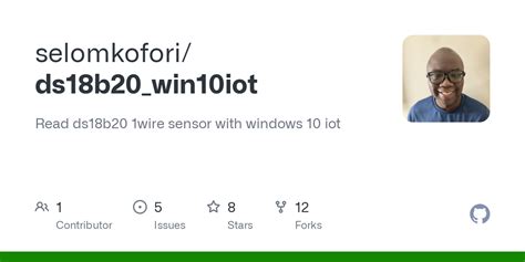 GitHub Selomkofori Ds18b20 Win10iot Read Ds18b20 1wire Sensor With Windows 10 Iot