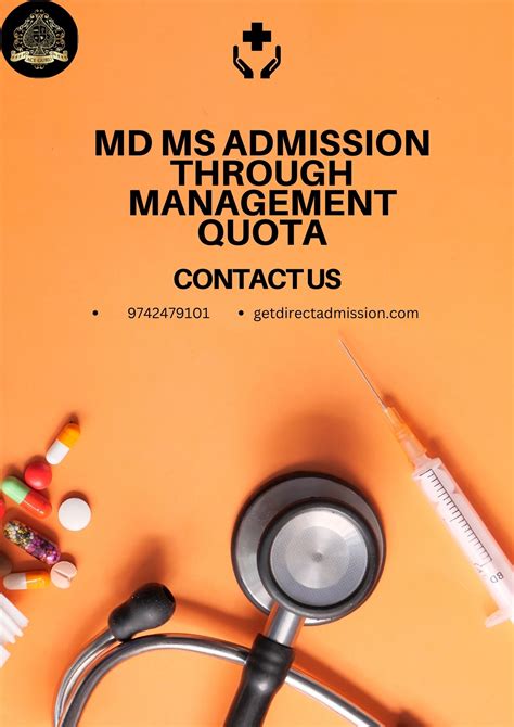 Md Ms Admission Through Management Quota Apply Now