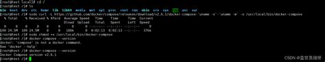 Centos7安装docker Compose Csdn博客