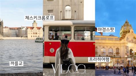 프라하 여행vlog🇨🇿프라하여행유럽으로 떠나는 신혼여행체코겨울유럽여행크리스마스마켓체스키크롬로프동유럽여행 Youtube