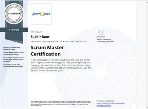 Sudhir Raut On Linkedin Completed Scrum Master Certification 12 Comments