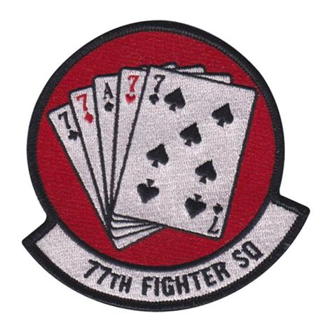 77 Fs Patch 77th Fighter Squadron Patches