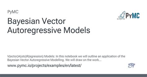 Bayesian Vector Autoregressive Models — Pymc Example Gallery