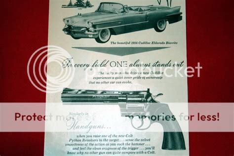 1956 Colt Python Ad Colt Forum