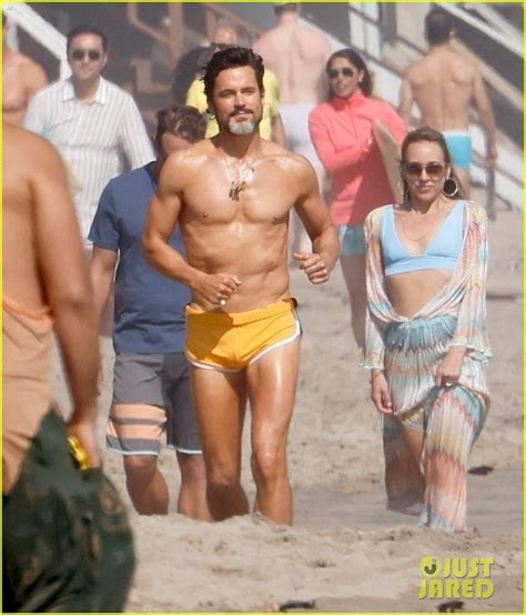 Matt Bomer Shows Off Ripped Shirtless Physique And Lower Back Tattoo