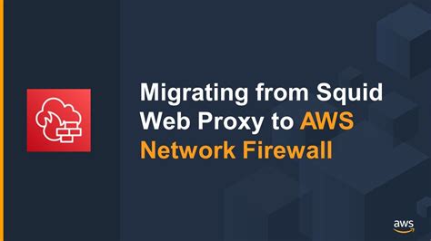 Migrating From Squid Web Proxy To Aws Network Firewall Amazon Web