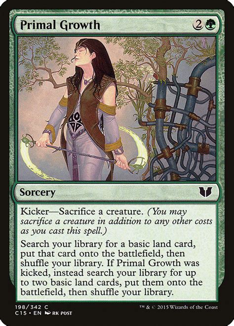 Primal Growth · Commander 2015 C15 198 · Scryfall Magic The